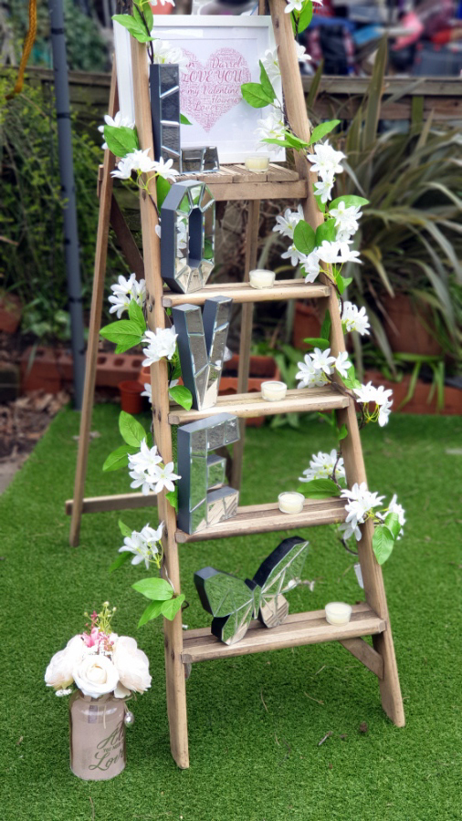 Decorative Wedding Ladders – Balloon Wedding and Party